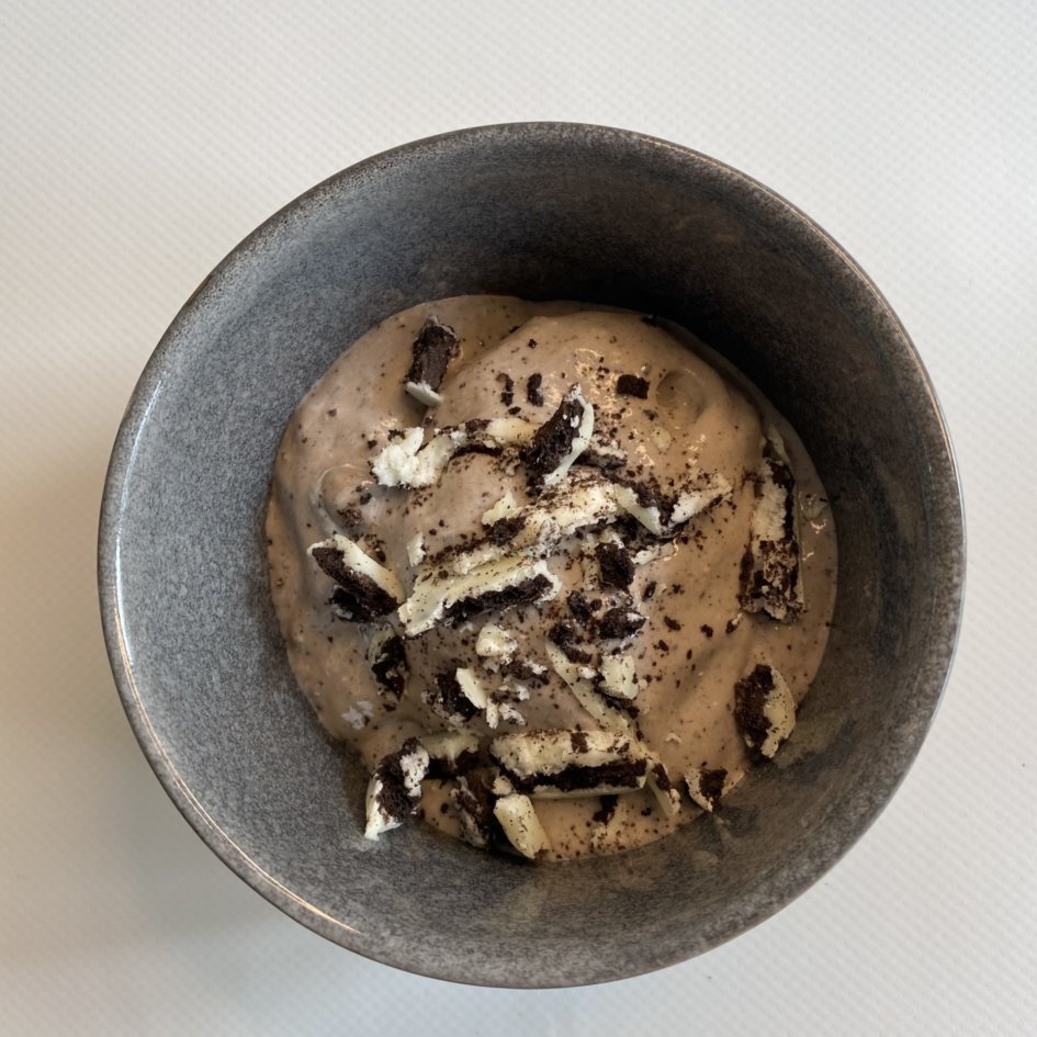 Oreo ice cream - low calorie and 100% taste
